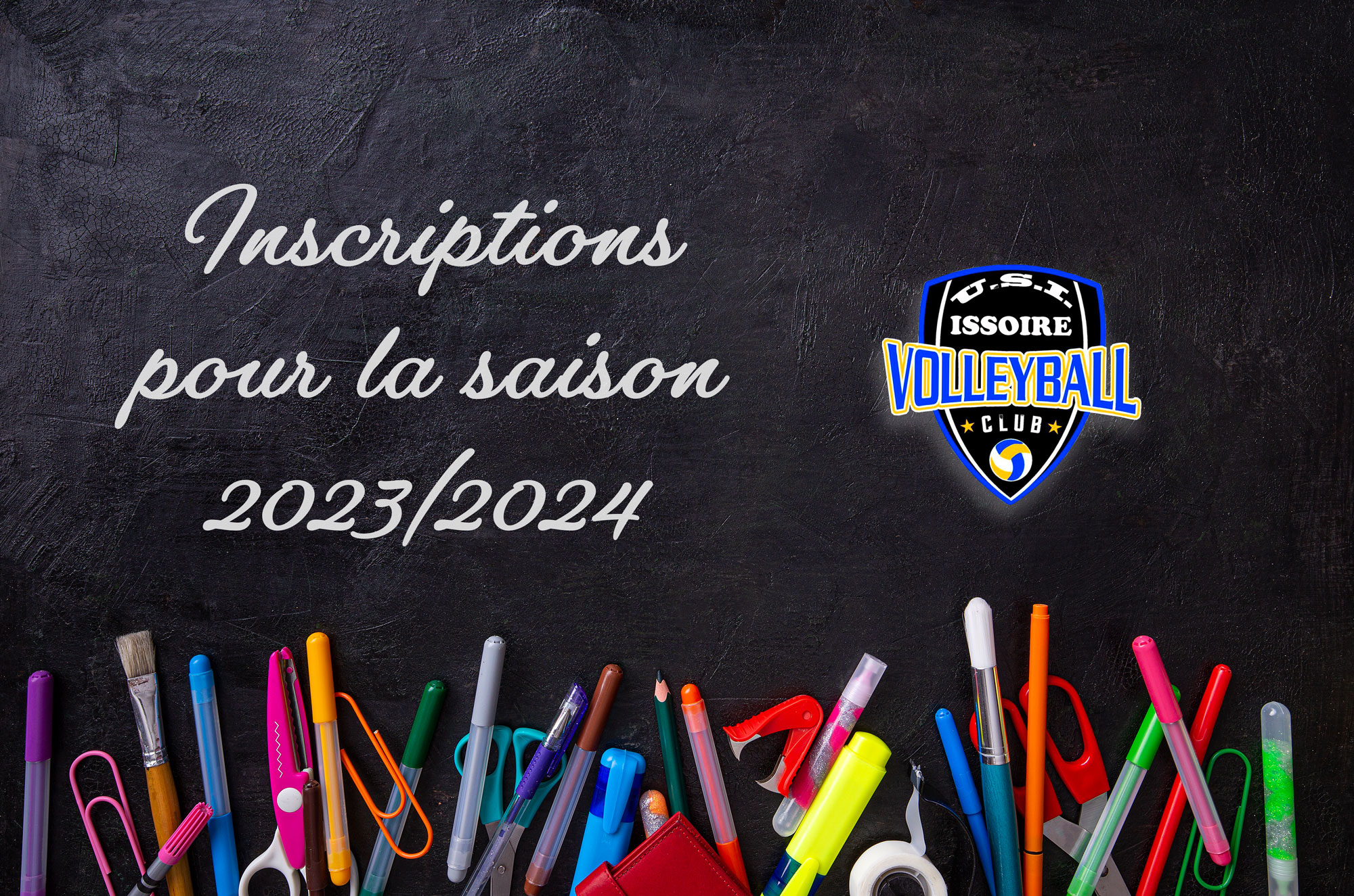 US Issoire Volley-Ball - Inscriptions pour la saison 2023/2024